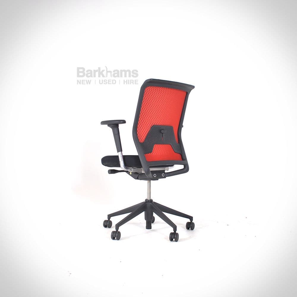 Vitra ID Mesh Chair (Orange) | Vitra Mesh Operator Chair | Vitra ID Meshback Chair