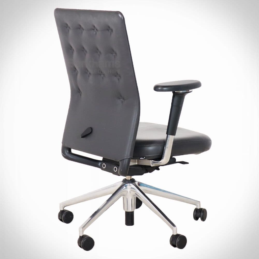 Vitra ID Trim Chair with Vinyl Arms| ID Trim Chair by Vitra| Vinyl Arms ...