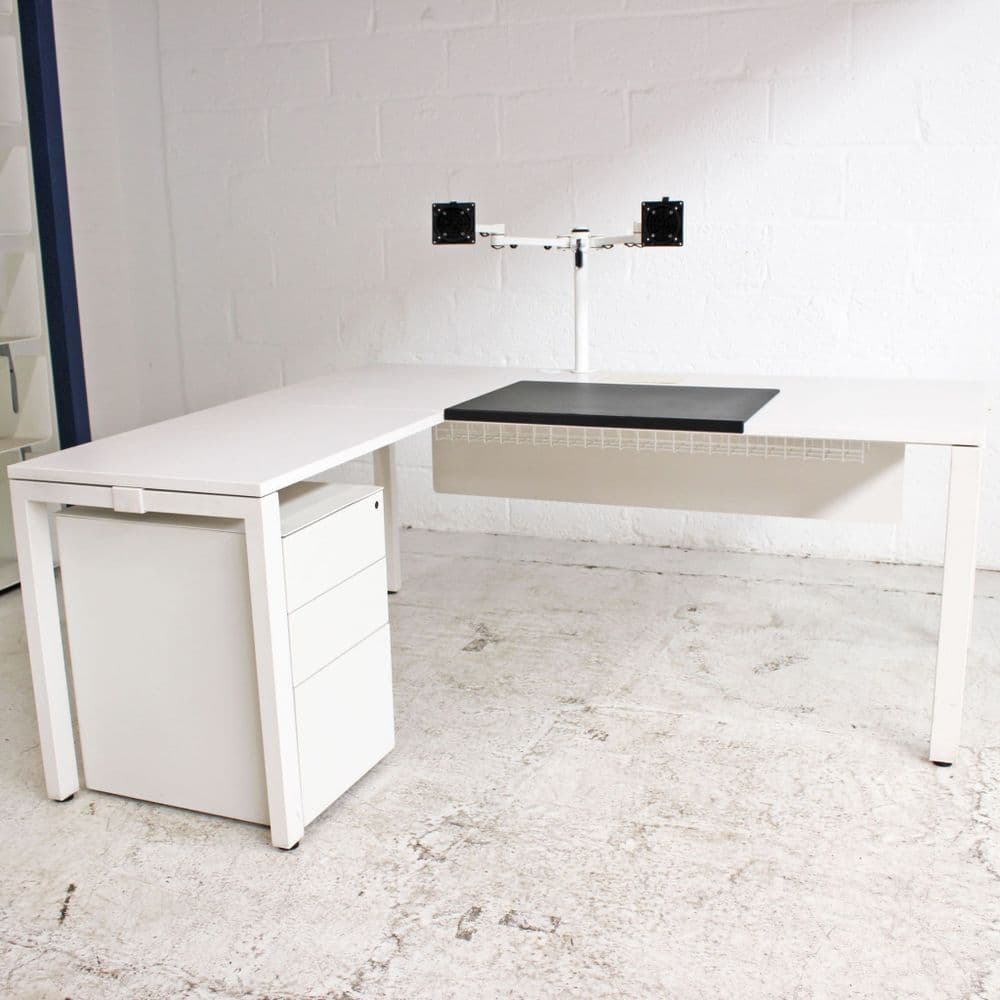 Vitra Workit L Shape Desk | Full Office Set | Package Office Desk