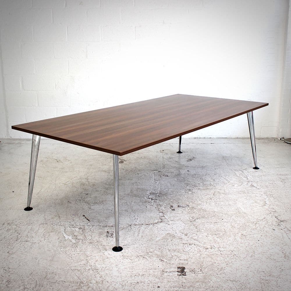 Walnut Meeting Table | Walnut Finish Meeting Table | Large Meeting Room ...