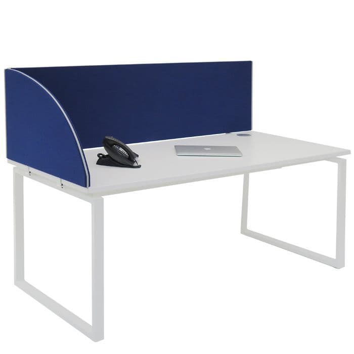 Wave or Arc Desk Mounted Screen (linking or non linking) | desk ...