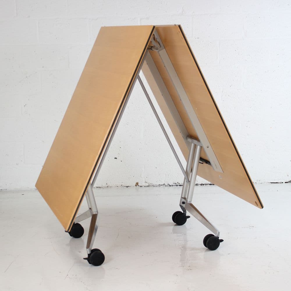 Wilkhahn Confair Folding Table | large folding table | fold up table