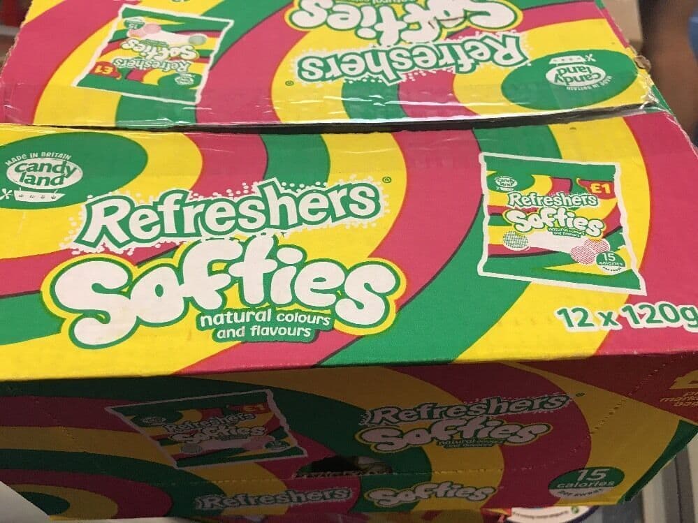 Candyland Refreshers Softies Full Case 12x120g