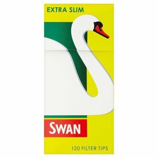 Swan Extra Slim Cigarette Filter Tips Full Box of 20 packs