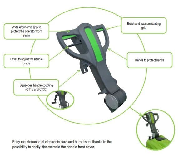 IPC CT30 Mains Scrubber Dryer