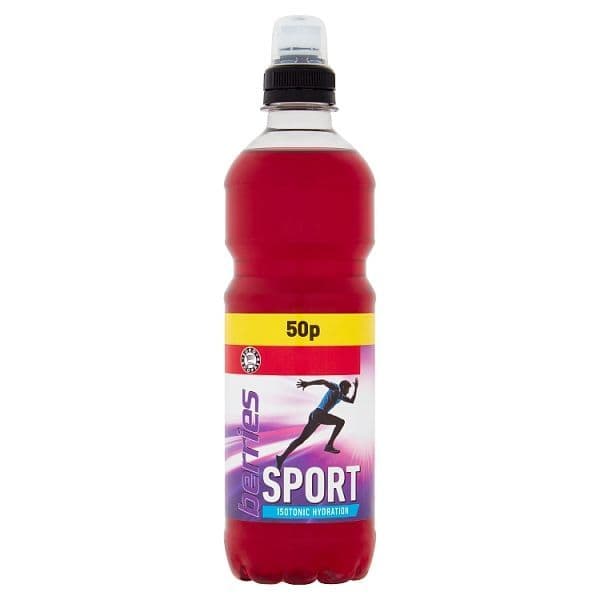 Euro Shopper Berries Sport Isotonic Hydration 500ml