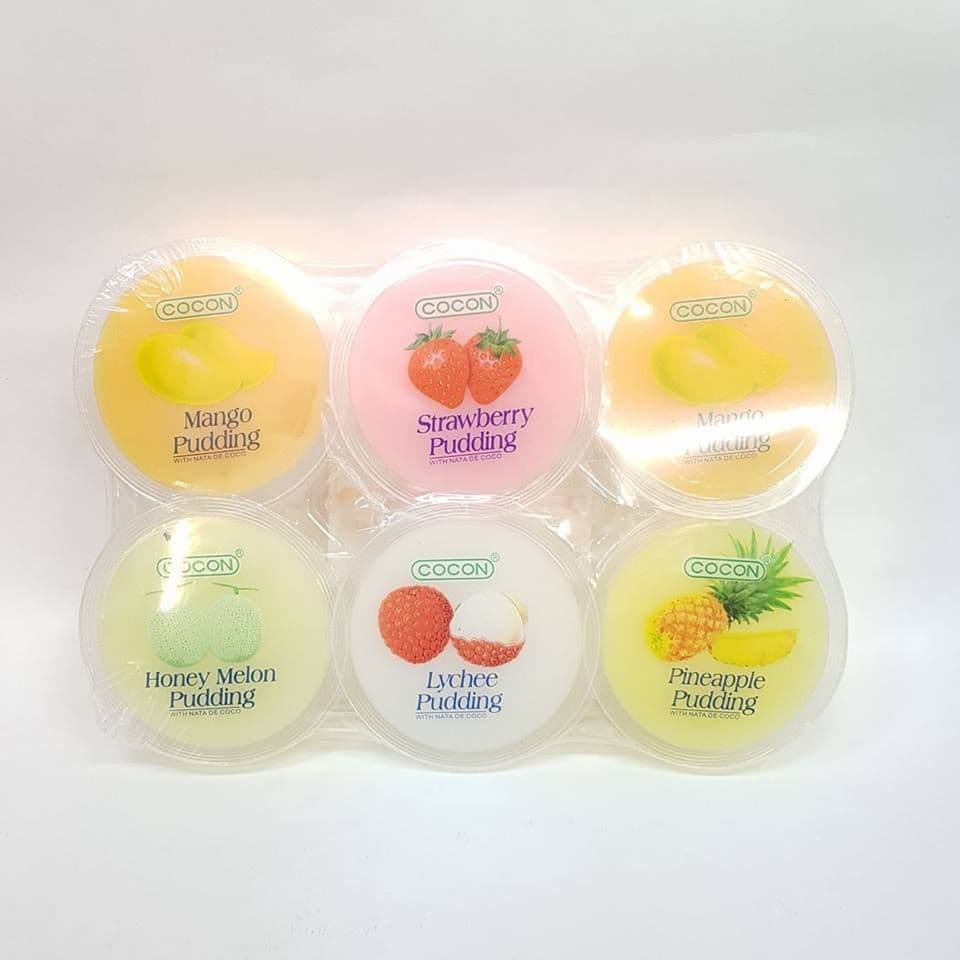 Cocon Assorted Pudding with Nata De Coco 540g