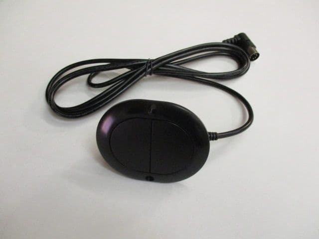 2 BUTTON OVAL CONTROLLER FOR ELECTRIC RECLINER CHAIRS WITH RIGHT ANGLE ...