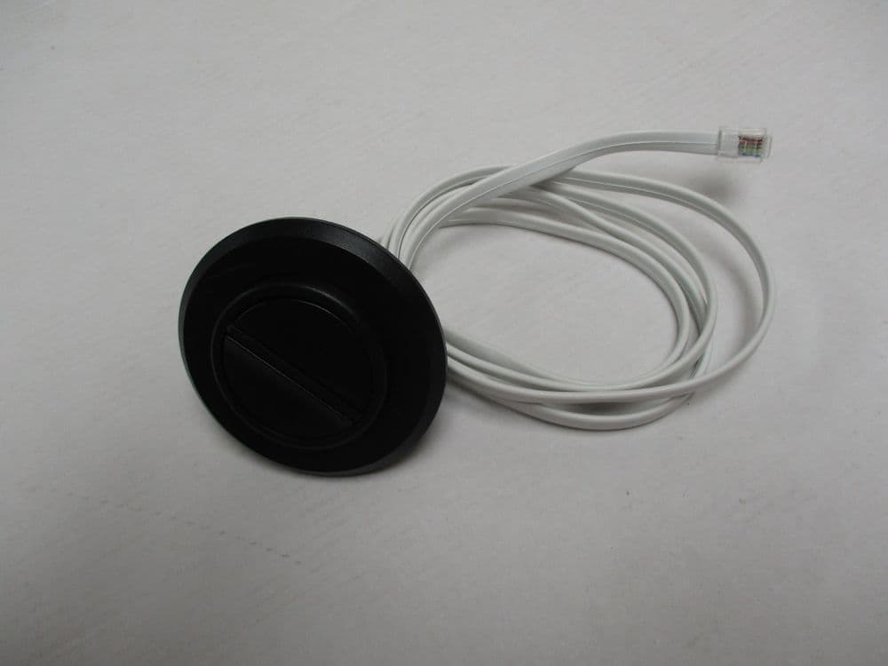 ROUND 2 BUTTON CONTROLLER WITH 6PIN RJ12 PLUG FOR CIAR/NATUZZI SYSTEMS