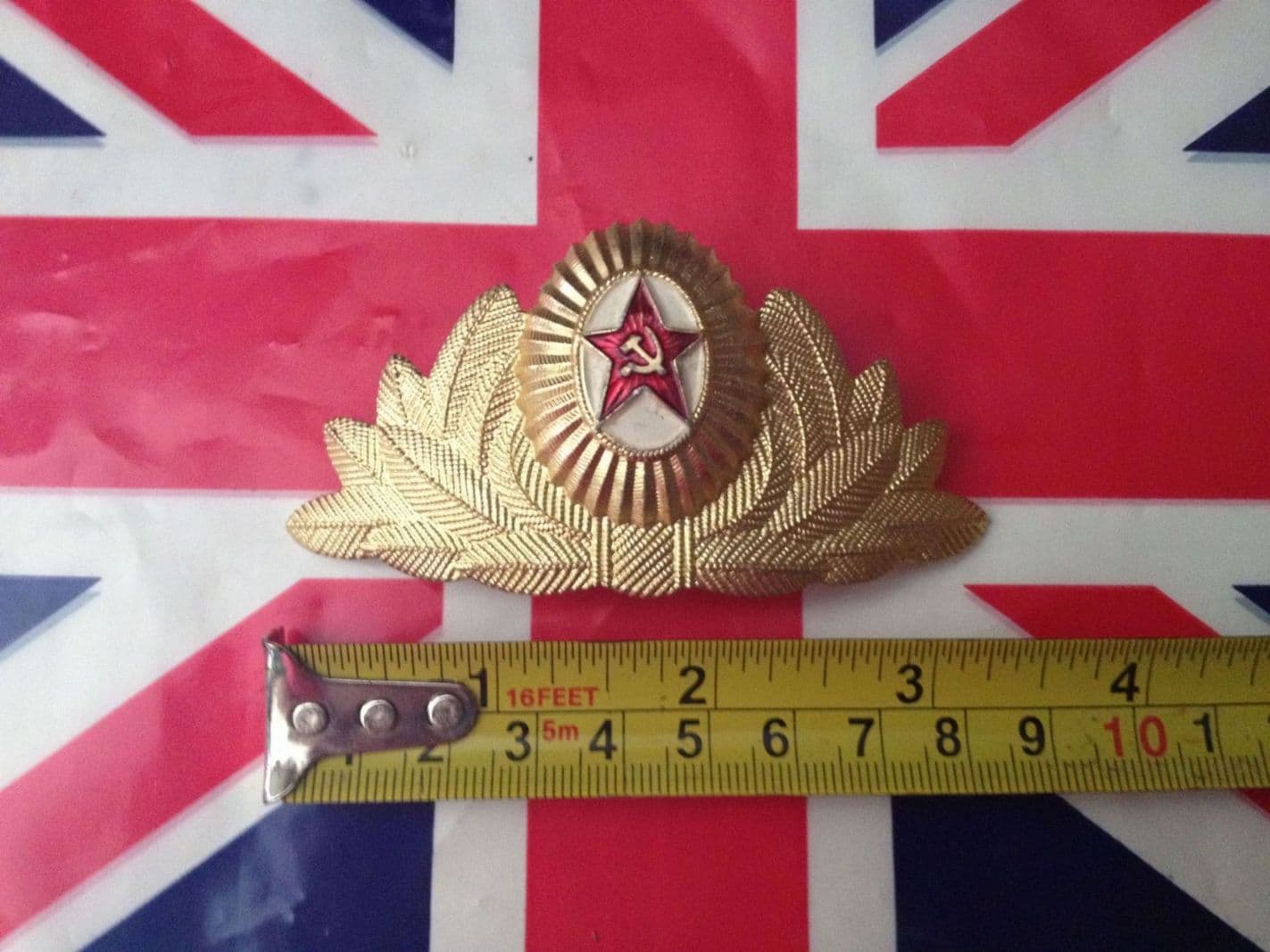 RUSSIAN CAP BADGE LARGE
