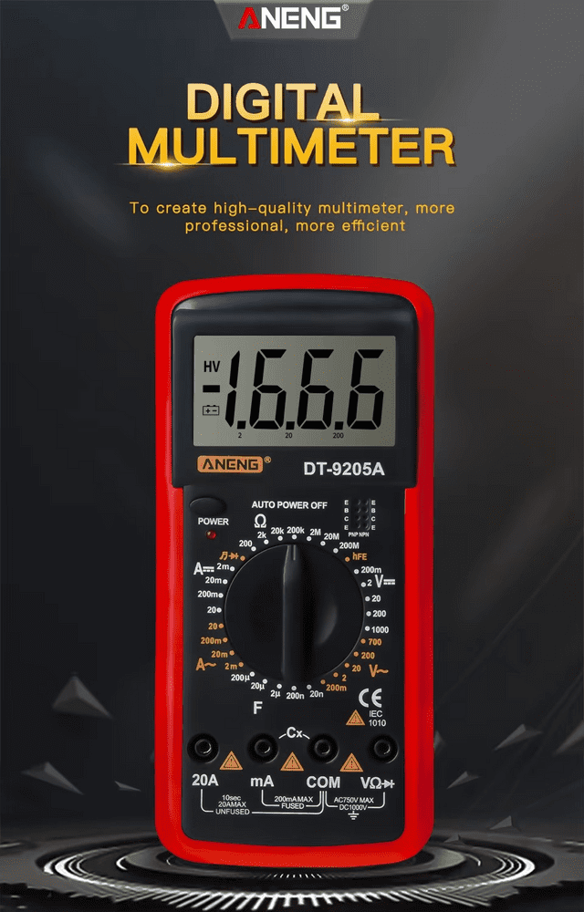 ANENG DT9205A Digital Multimeter