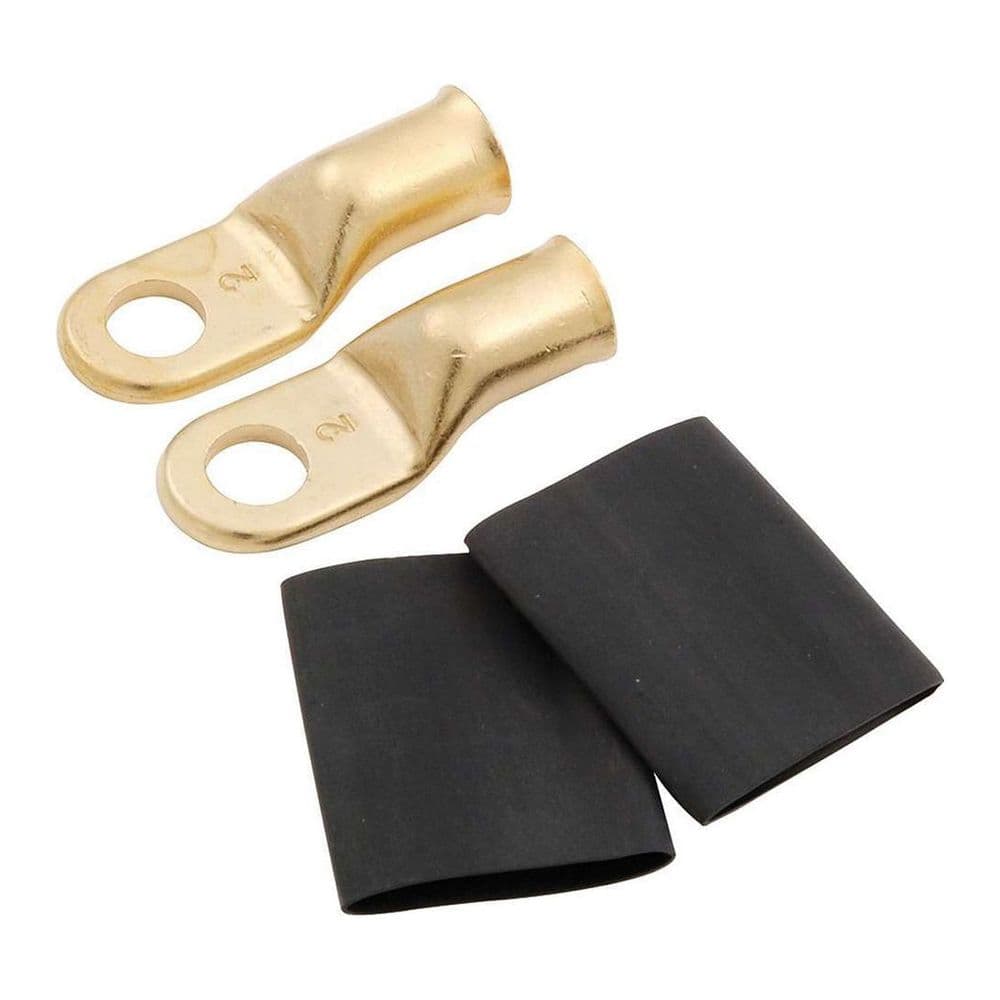 Allstar Performance Ring Terminals 2 Gauge 5/16in Hole - Spedeworth ...