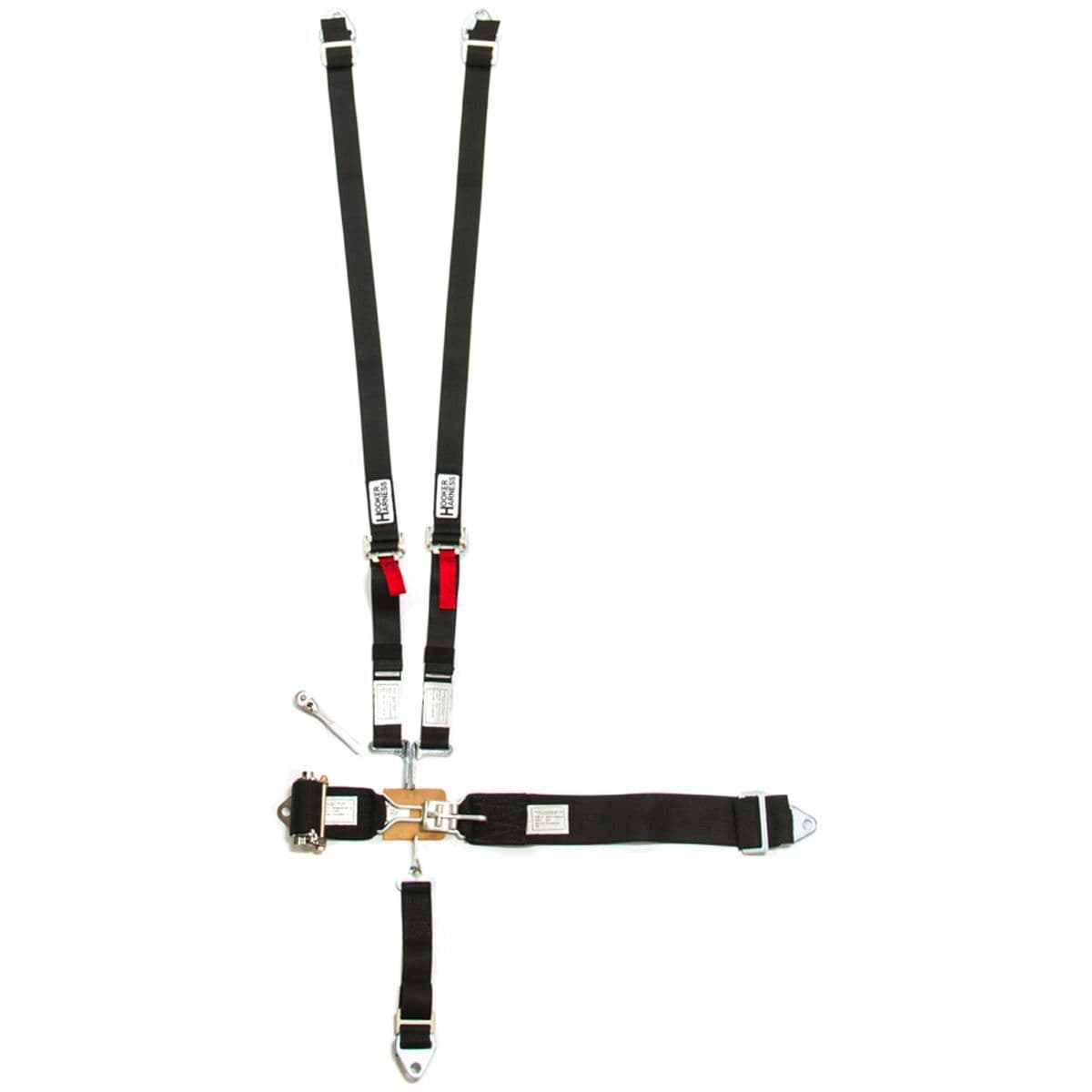 Hooker Harness - 5-PT Harness System Hans LL Ratchet Adj - Spedeworth ...