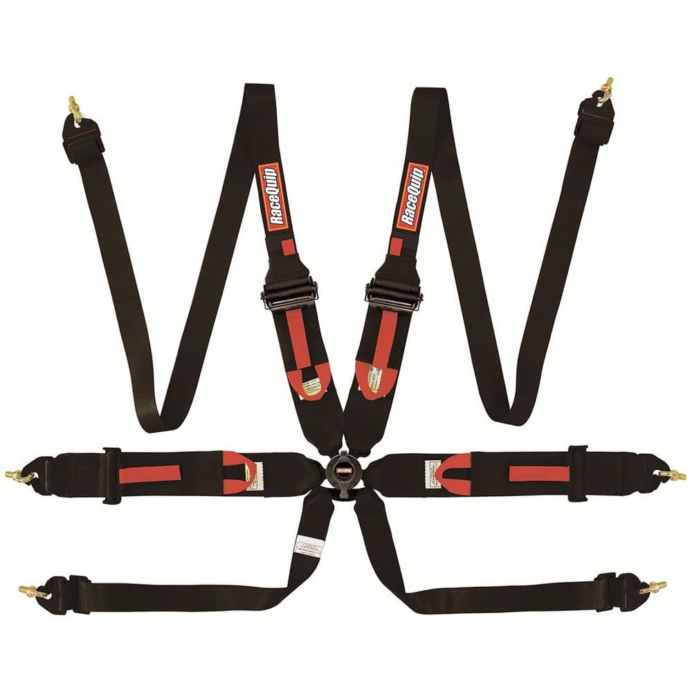 RaceQuip FIA Camlock 6PT Pull Up Lap FHR - Spedeworth Fabrications