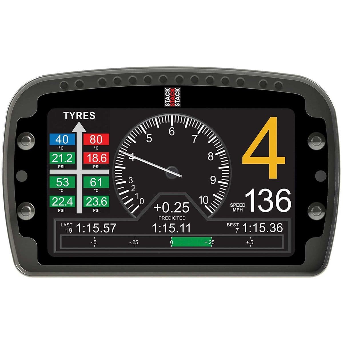 Stack LCD Multi Function Dash Logger - Spedeworth Fabrications