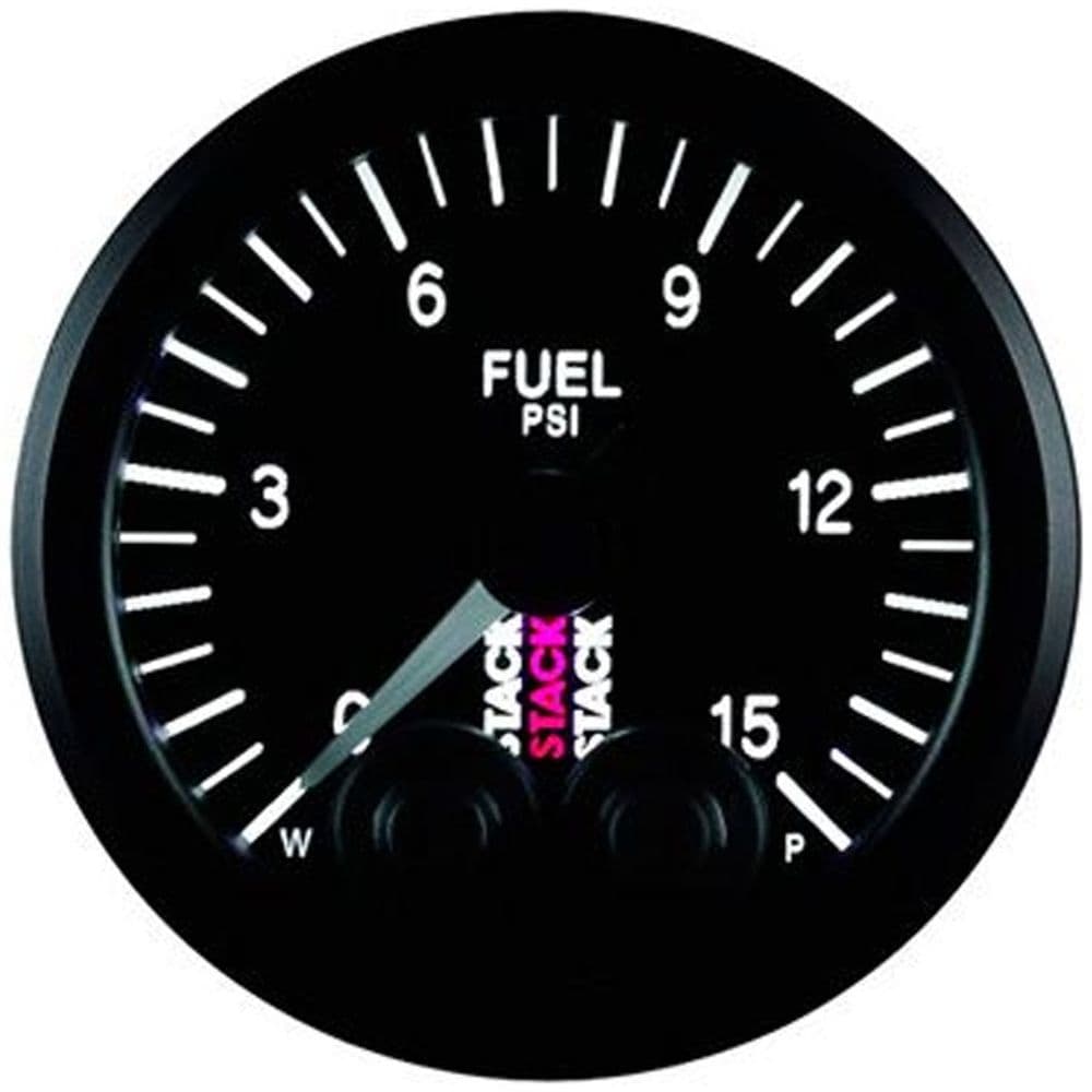 Stack Pro Control Fuel Pressure Gauge For Low Pressure Systems ...