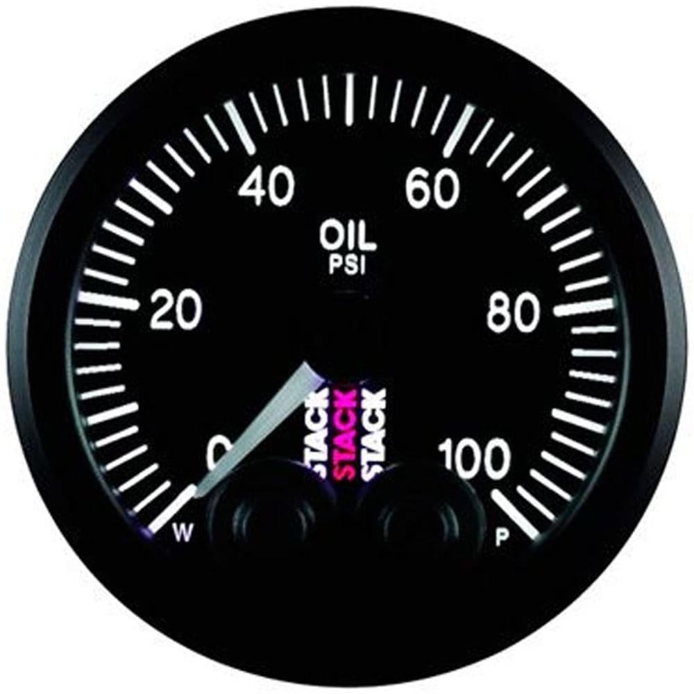 Stack Pro Control Oil Pressure Gauge - Spedeworth Fabrications
