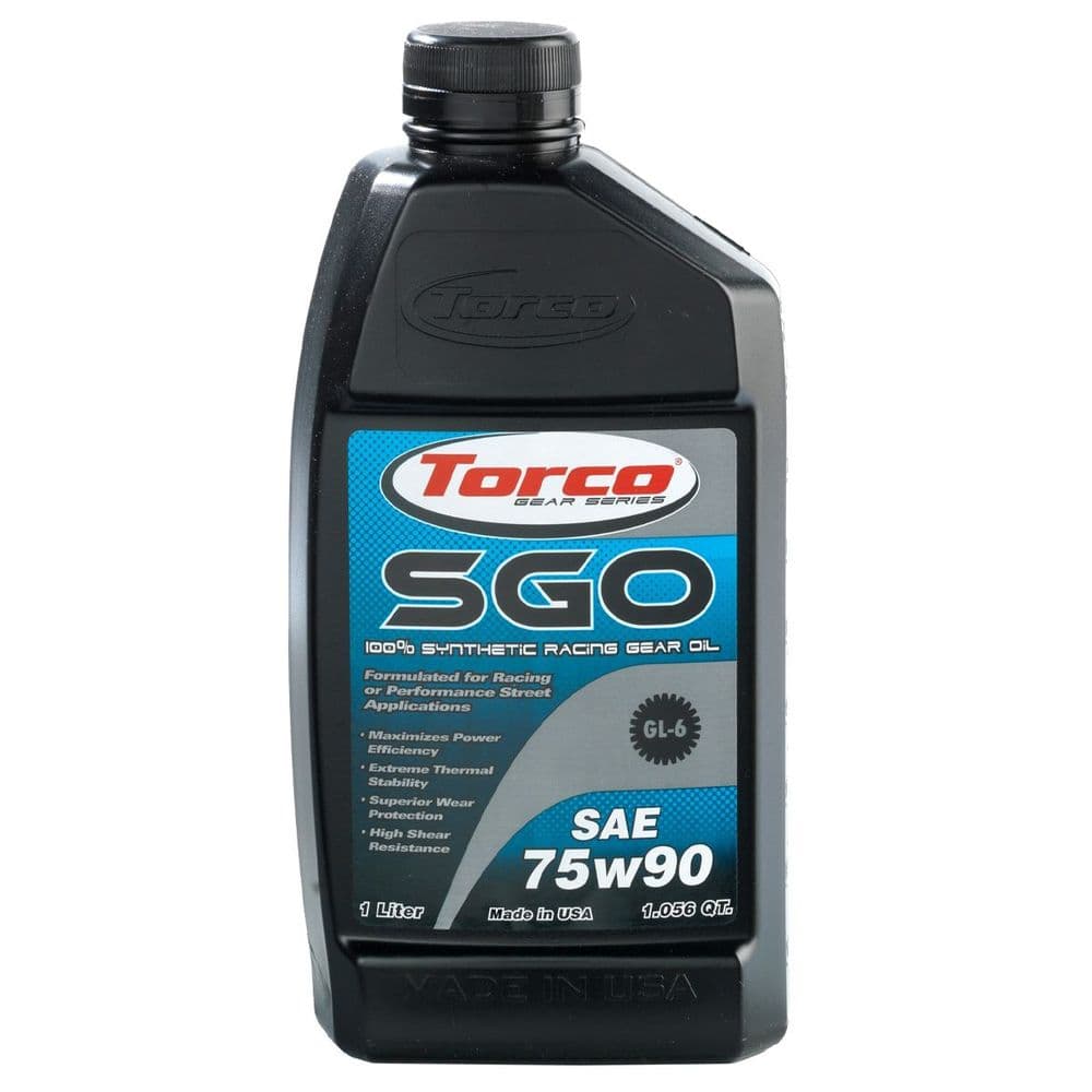 Torco SGO Synthetic Racing Gear Oil - Spedeworth Fabrications