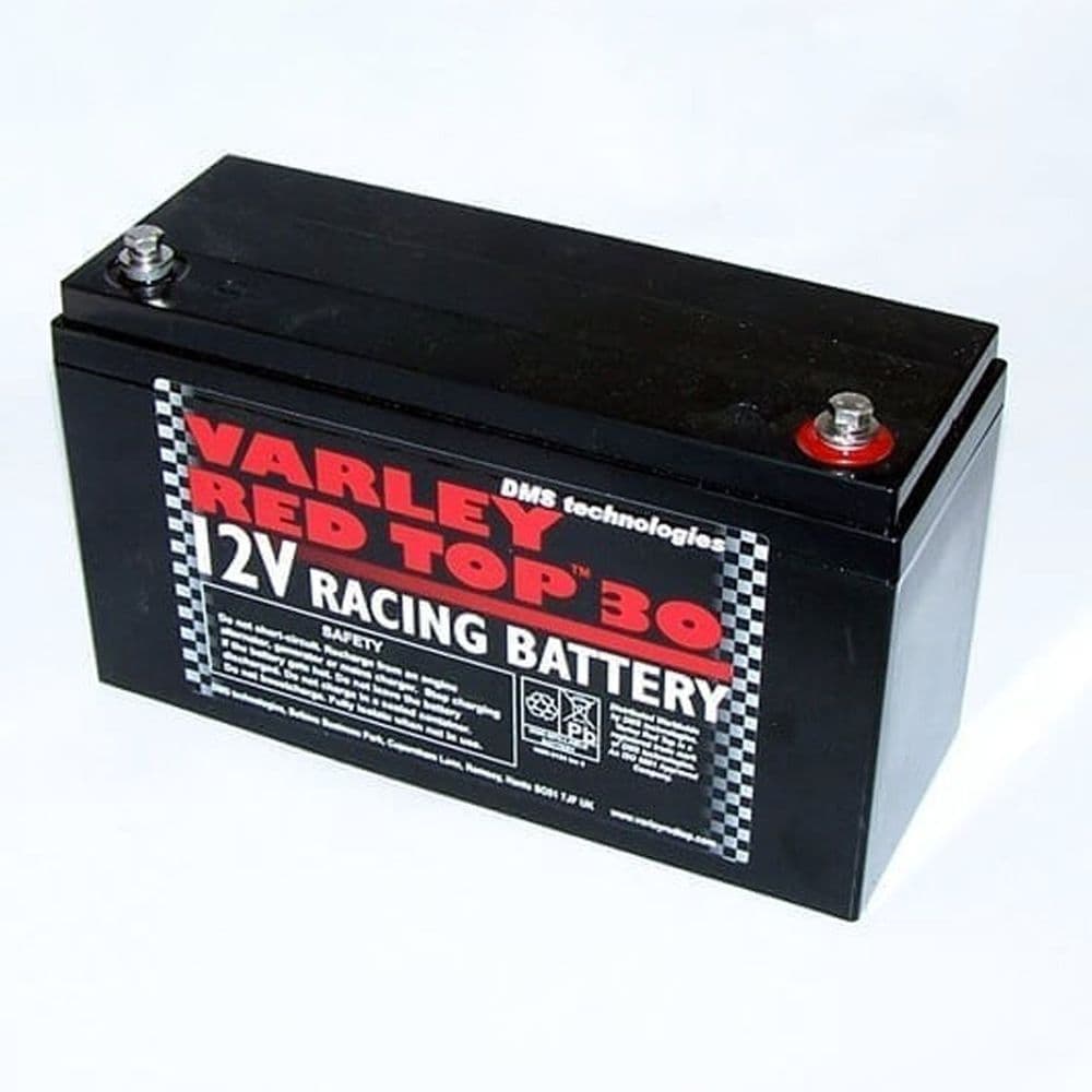 Varley Red Top 30 Battery - Spedeworth Fabrications