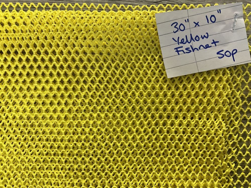 30 x 10 yellow fishnet