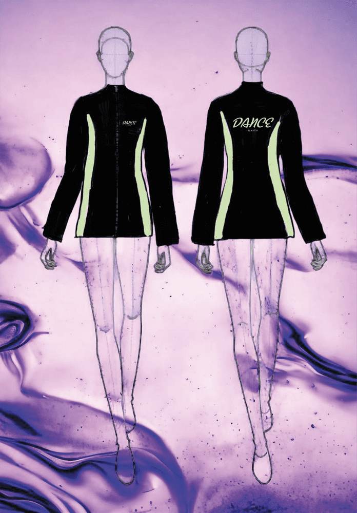 Dance Unity 2 colour Jacket