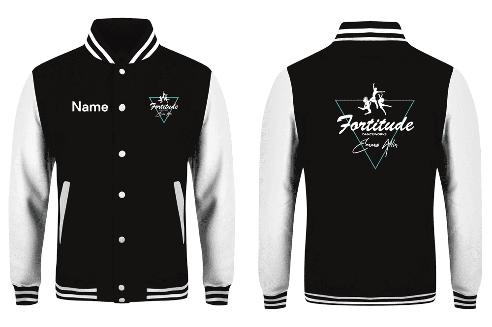 Fortitude DANCEWORKS JH043 b Varsity jacket