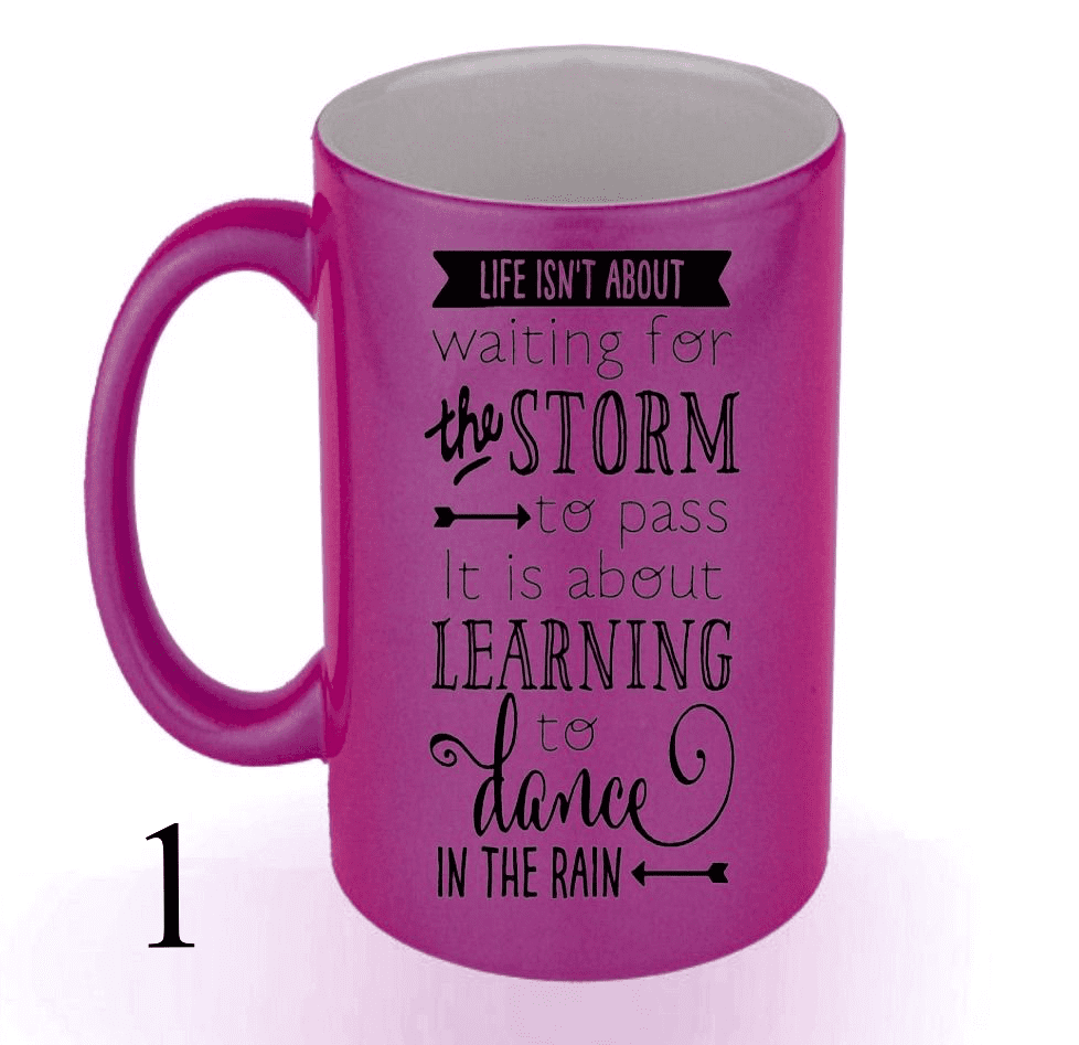 Pink Cup Quotes Main Character Energy Quote Coffee Mug | Pink