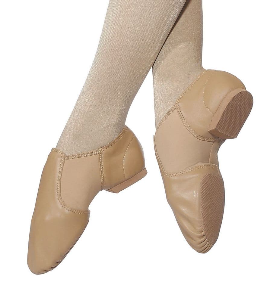 Roch Valley RVNeo slip on jazz shoe TAN