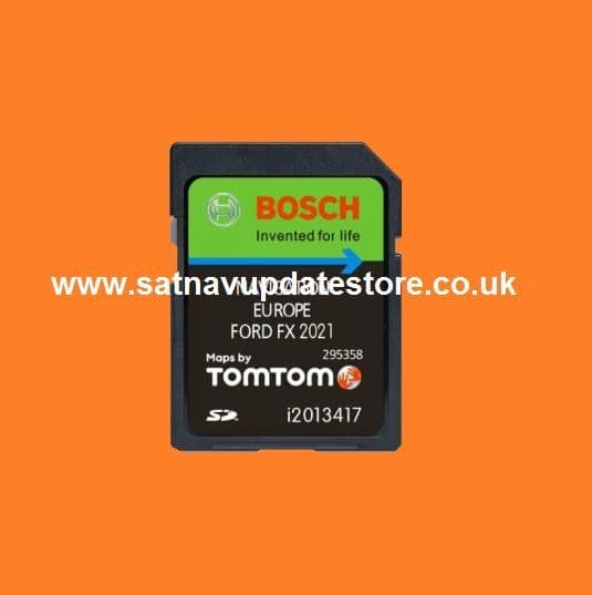 FORD FX 2021 NAVIGATION SD CARD UPDATE EUROPE