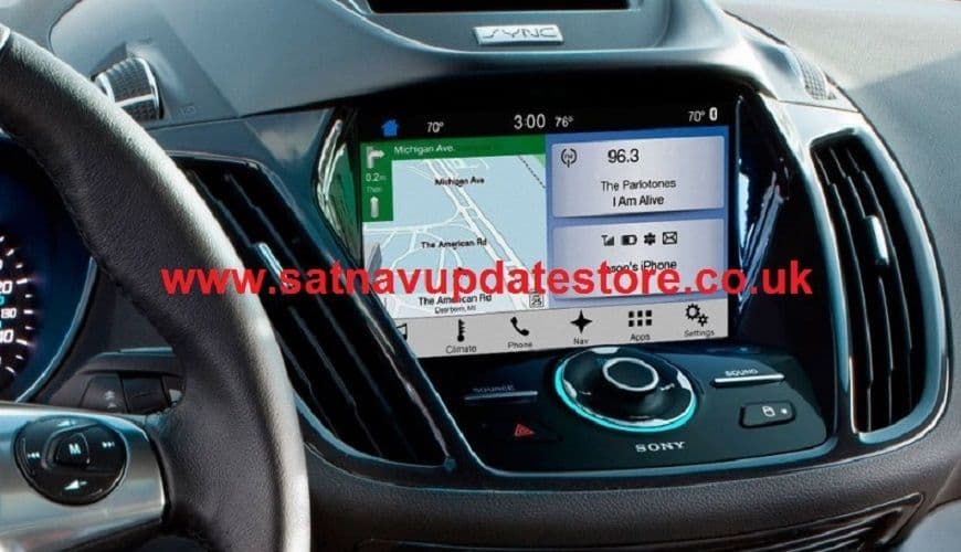 FORD SYNC3 F11 2023 UK & EUROPEAN SATELLITE NAVIGATION USB MAP UPDATE