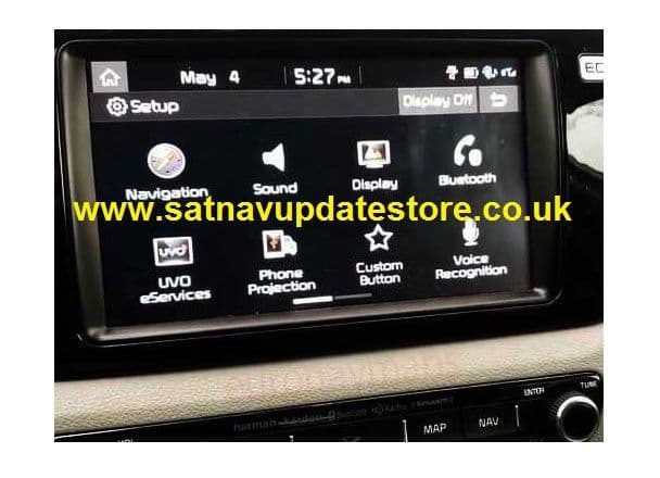 KIA / HYUNDAI 2025 GEN 2 UK & EUROPE NAVIGATION MAP UPDATE SD CARD SET