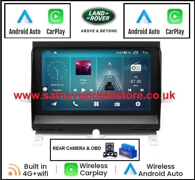 LAND ROVER DISCOVERY 3 AI Voice Wireless Carplay Android Auto Car GPS ...