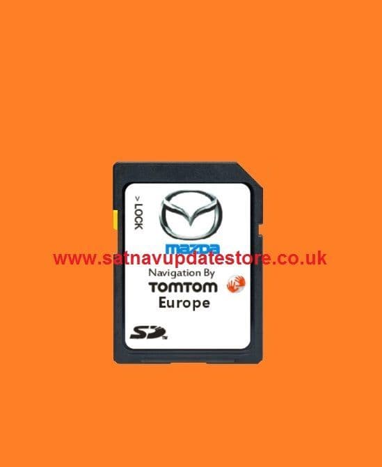 MAZDA 2021/22 NB1 v10 85 NAVIGATION SD CARD EUROPE