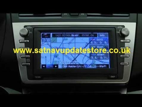 MAZDA DENSO 2017-2018 SATELLITE NAVIGATION MAP UPDATE SET