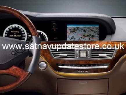 MERCEDES NTG3 V17 2018/19 UK & EUROPEAN SATELLITE NAVIGATION UPDATE DISC
