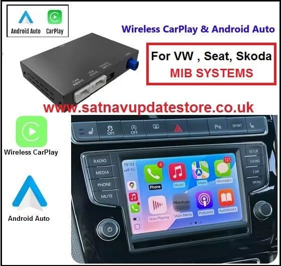 MIB1 / MIB2 Wireless Carplay Android Auto Multimedia Interface for ...