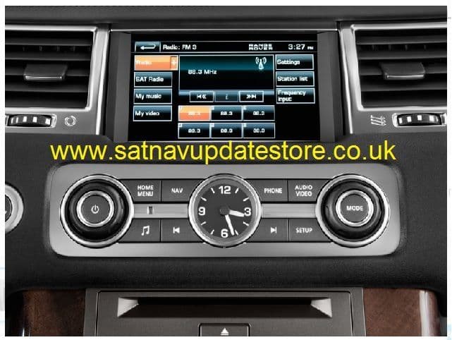 RANGE ROVER GEN 2 1 USB HDD NAVIGATION SYSTEM MAP CONVERSION FOR ...