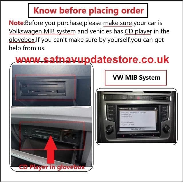 VOLKSWAGEN MIB1 / MIB2 Wireless Carplay Android Auto Multimedia Interface