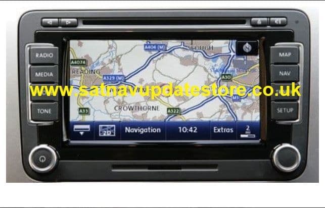 VOLKSWAGEN RNS510 SATELLITE NAVIGATION UPDATE 2021