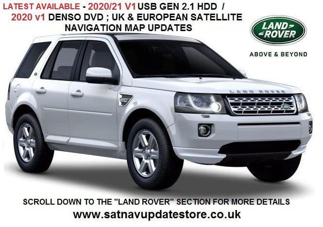 NAVIGATION MAP UPDATES ON CD, DVD, SD CARD, USB & HDD.