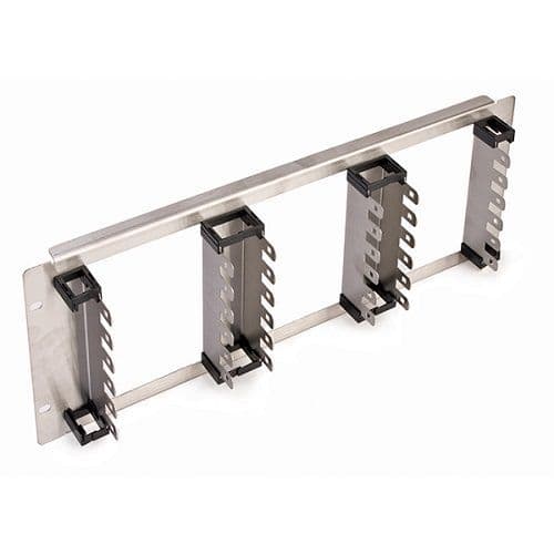 19" Subrack 4U 18 Way 180 Pair Flat