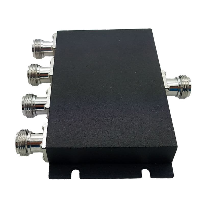 4 way Power Splitter 698-4000MHz 50W N-Female