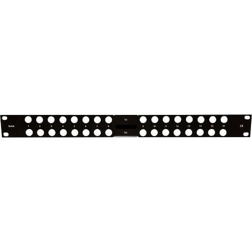 Balun Panel 19" 1U BNC B/H fixing