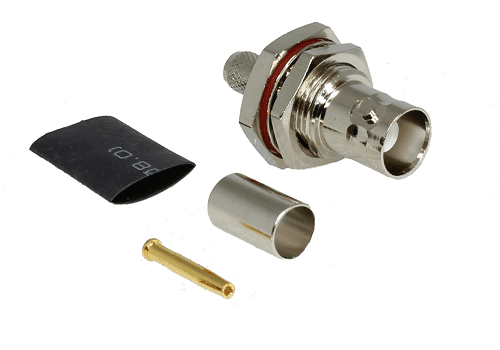 BNC Bulkhead Crimp Jack RG59