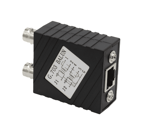 BNC Dual Balun Panel Mount