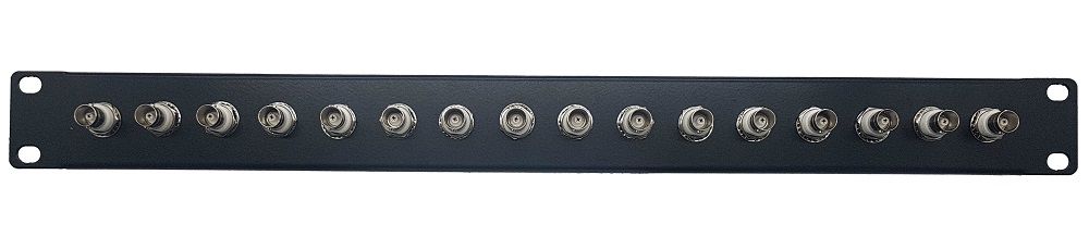 BNC Patch Panel 75 Ohm (1GHz) Flat