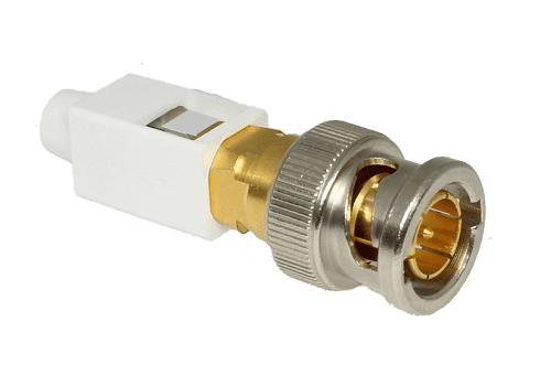 BNC Plug - 3 Pin IDC In Line