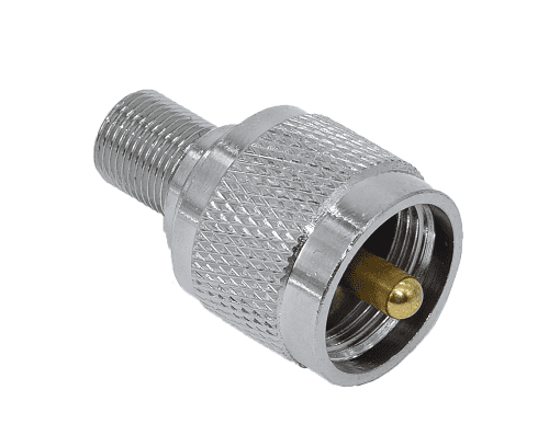 F Type Female to UHF Male Adapter