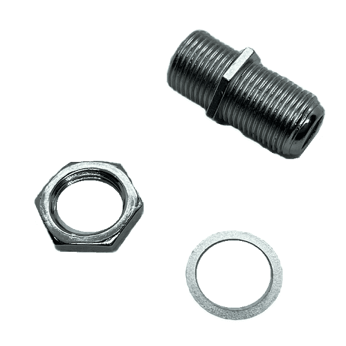 F Type Jack/Jack Bulkhead Adaptor Die-Cast