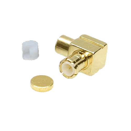 MCX Right Angled Plug RG405/0 086"